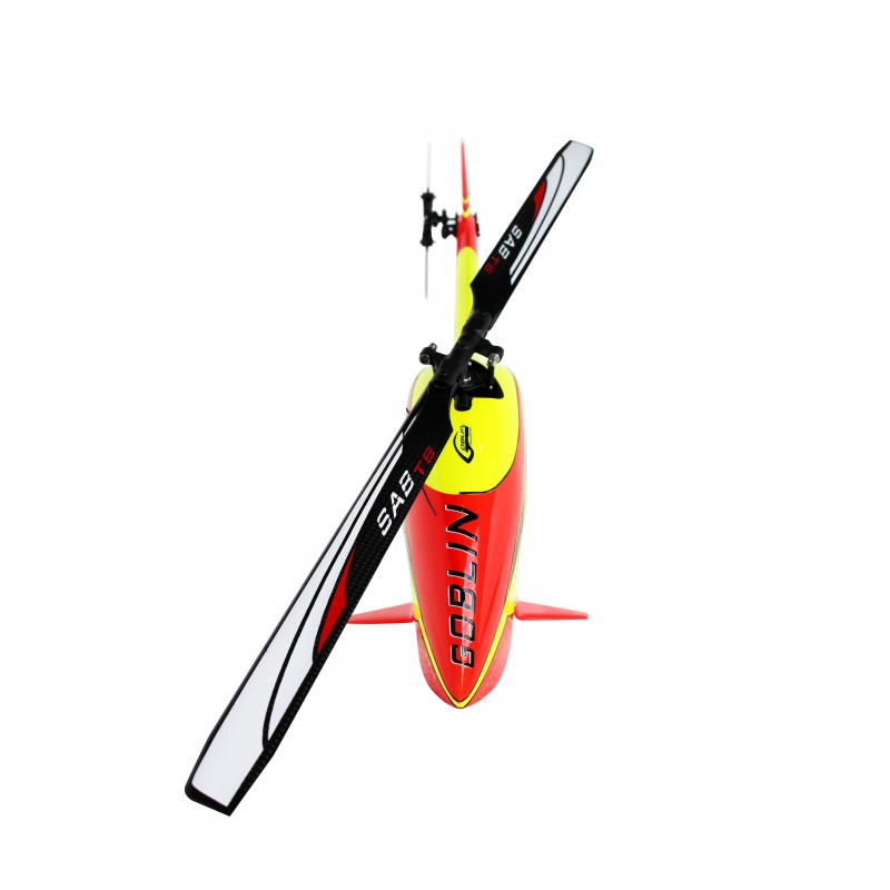 SG283 - SAB Goblin MINI COMET JAUNE/ROUGE (avec moteur competition, ESC ...