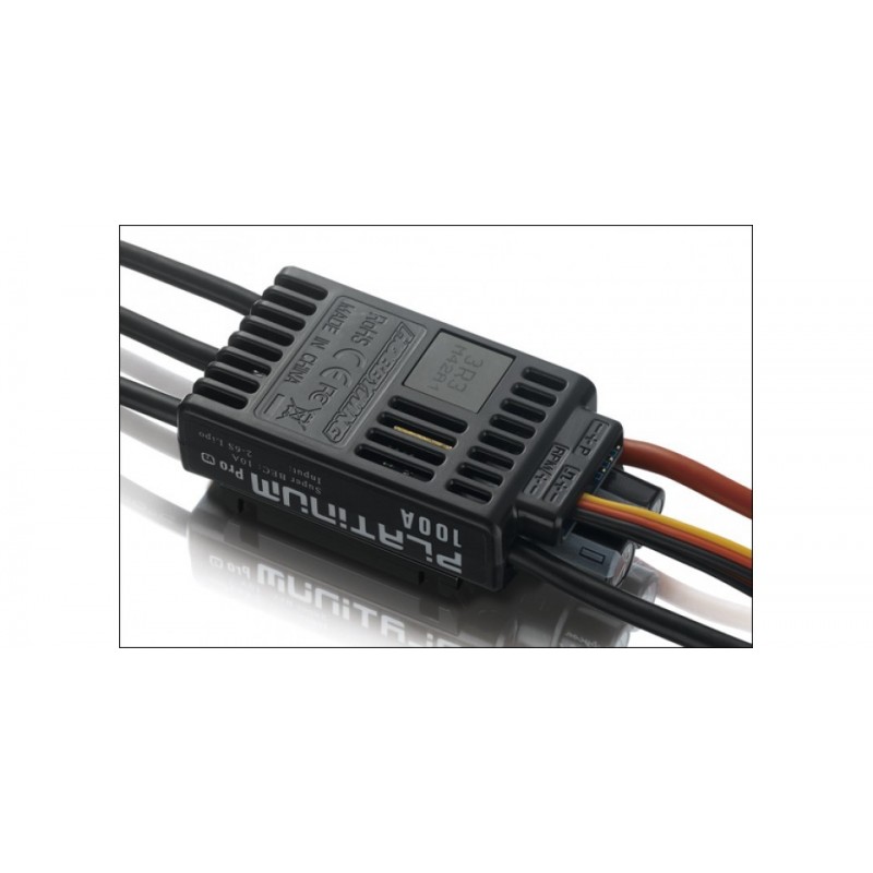 HE100 - ESC HOBBYWING PLATINUM 100A V3 - GOBLIN 380/500