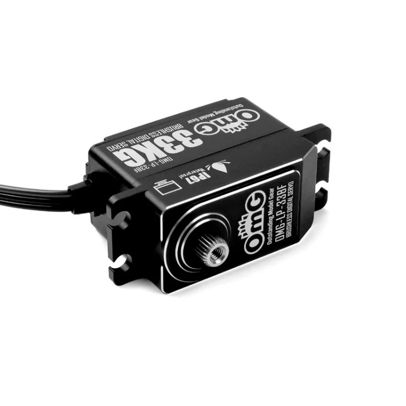 OMG-LP-33BF - OMG SERVO DIGITAL BRUSHLESS WATERPROOF IP67 33KG - Poids ...